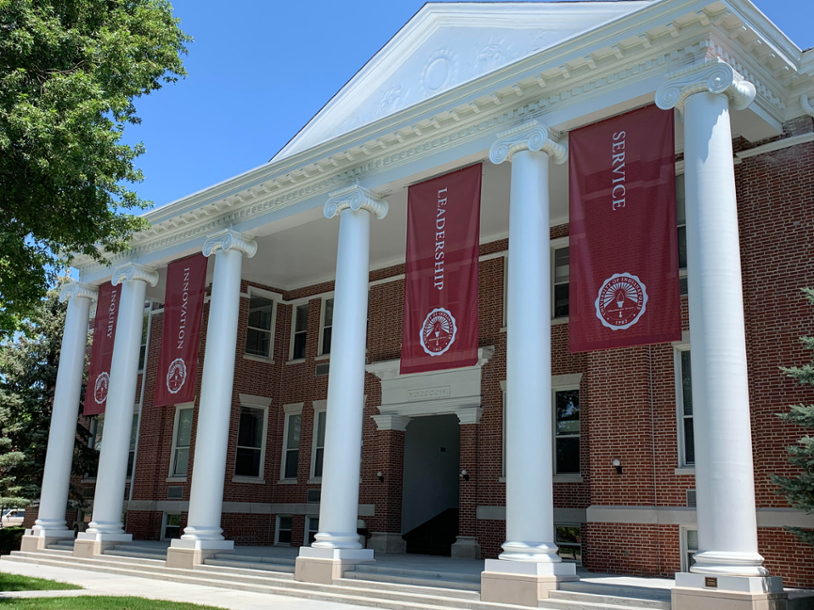 Good Hall Pillars - UIndy